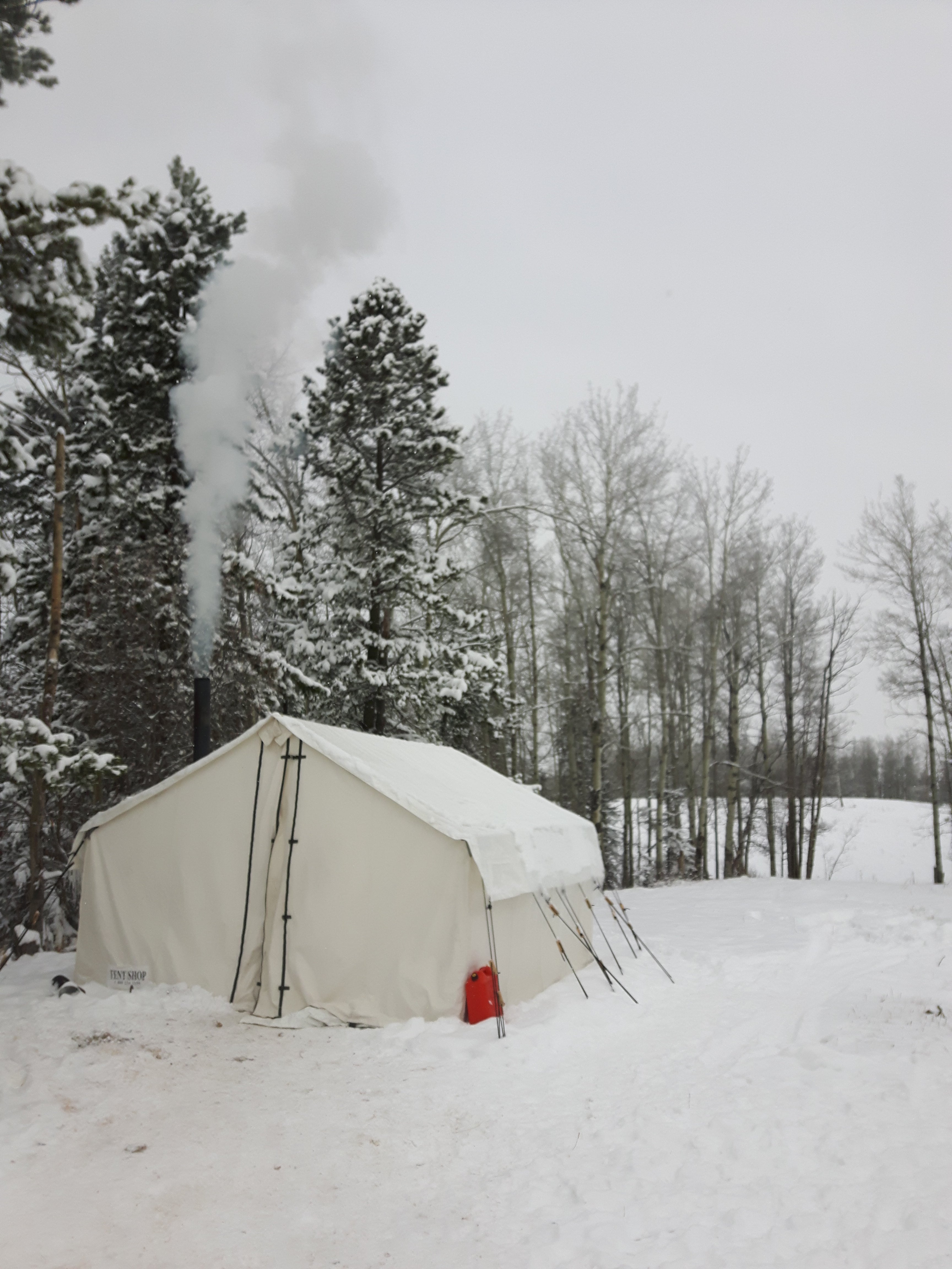 Winter Tent | Free Shipping | No Sales Tax | Wall Tent Shop