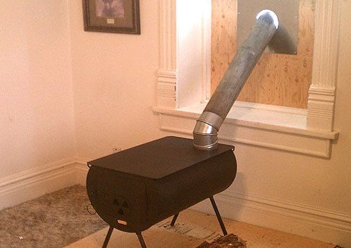 Window Stove Plate Kit